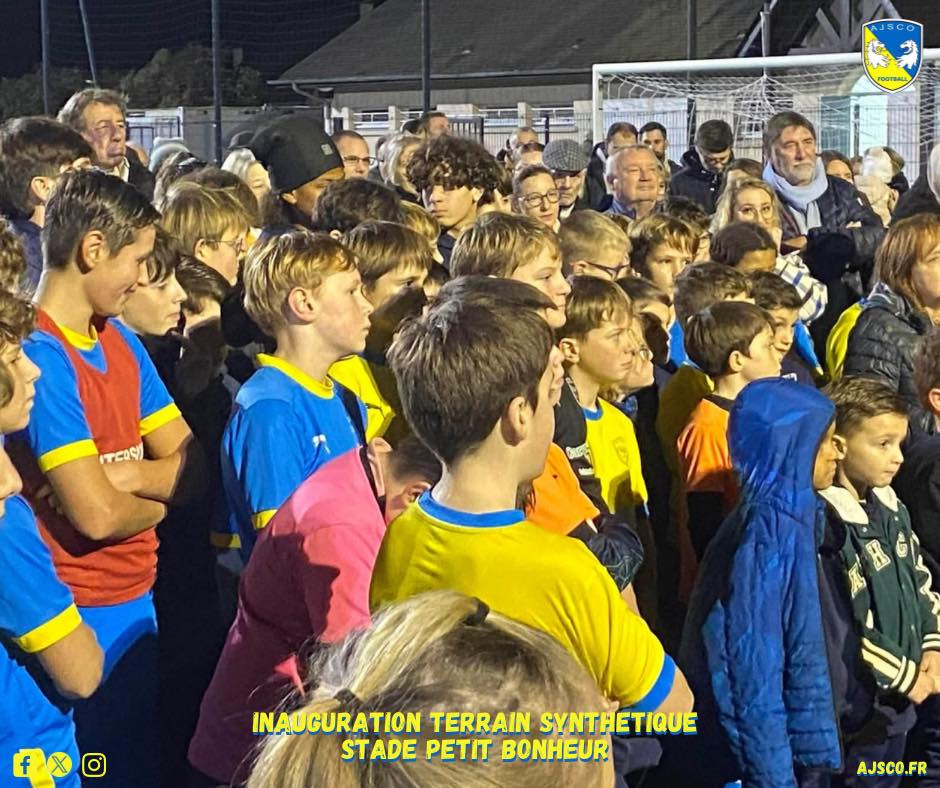 Inauguration du synthétique – AJS Colleville Ouistreham