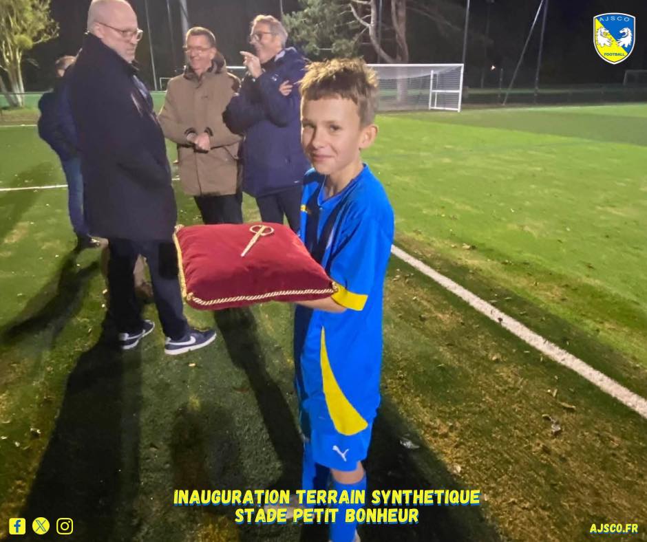 Inauguration du synthétique – AJS Colleville Ouistreham