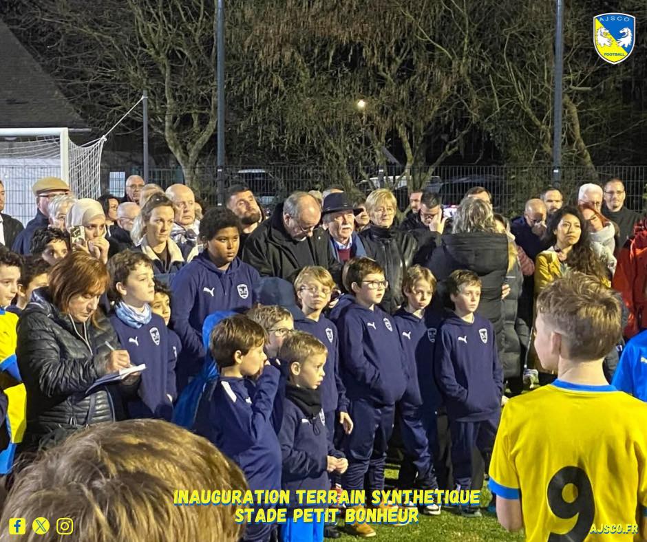 Inauguration du synthétique – AJS Colleville Ouistreham